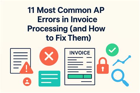 11 Ap Errors In Invoice Processing And How To Fix Them