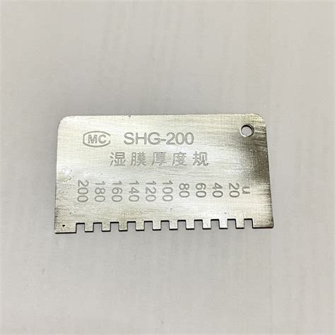 Comb Shaped Wet Film Thickness Gauges