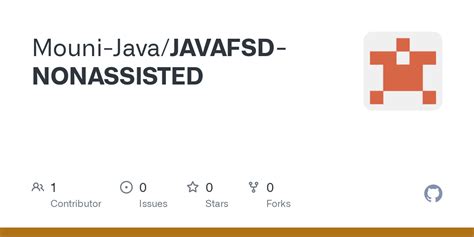github mouni java javafsd nonassisted