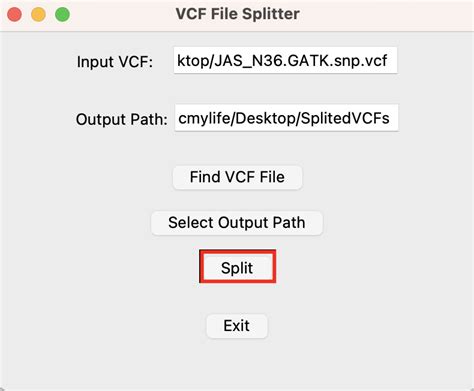 Github Ataumutozsoy Vcfsplitter This Repository Created For Genoks Genetik Hastal Klar