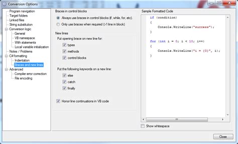VBConversions VBConversions VB Net To C Converter