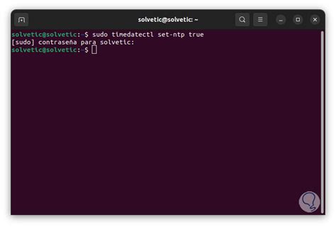 Sincronizar Hora Linux Con Servidor Ntp ️ Solvetic
