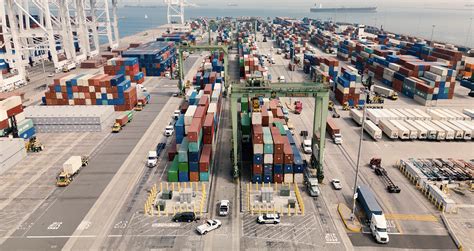 Electric Cranes Enter Service At Long Beach Container Terminal Container News