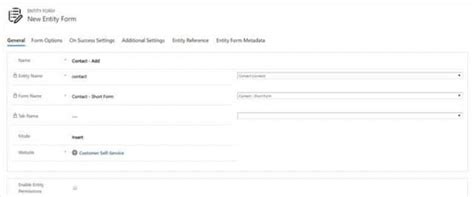 Guide To Entity Forms For Power Apps Portals In Dynamics Encore Business Solutions