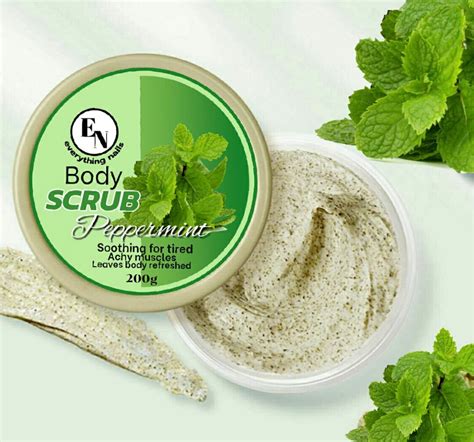 Body Scrub Whitening Peppermint 200 G Lazada Ph
