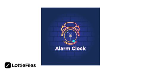 Free Alarm Clock Animation By Nhung Designer Lottiefiles