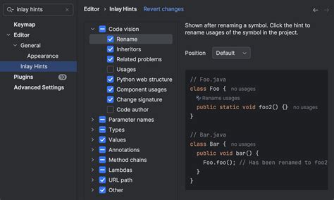 Inlay Hints Intellij Idea Documentation