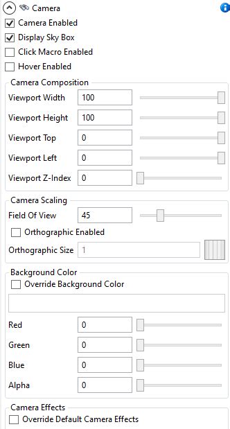 Camera DriveWorks Documentation