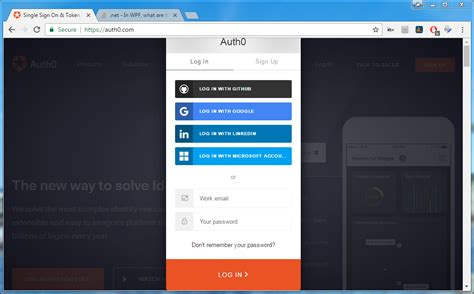 How To Resize The Auth0 Login Window In A C Wpf App Stack Overflow