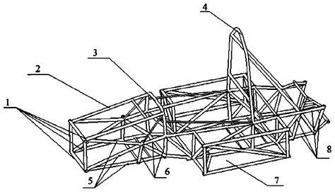 Battery Box Side Edge Arranged Type Formula Racing Car Frame Eureka