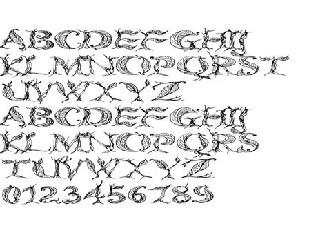 Tall Tree Font Free Download Truetype Ttf Opentype Otf Files