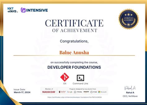 anusha balne on linkedin hi friends i successfully completed the