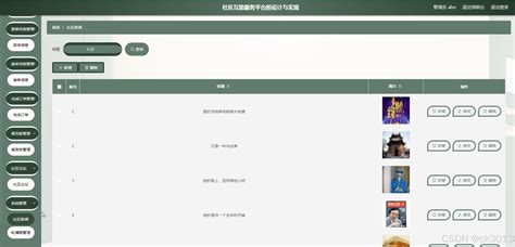Springboot社区互助服务平台的设计与实现12rh0（程序源码数据库调试部署开发环境）社区互助平台 Csdn博客