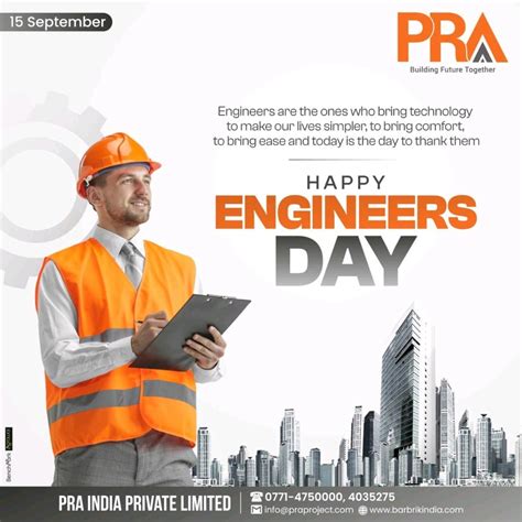 pra india private limited on linkedin happyengineersday engineersday engineer engineering