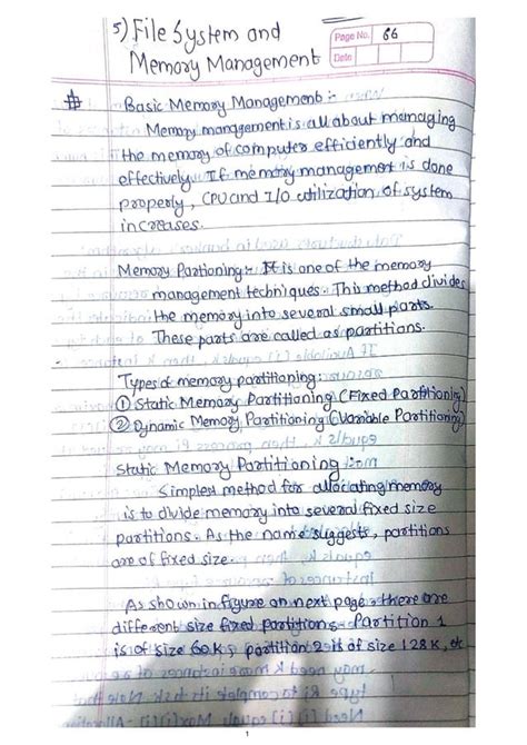 Operating System Notes Unit 5pdf