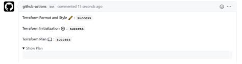 No Output In Show Plan · Issue 15 · Hashicorp Educationlearn Terraform Github Actions · Github