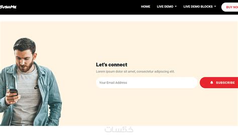 إنشاء صفحة هبوط باستخدام html css bootstrap خمسات