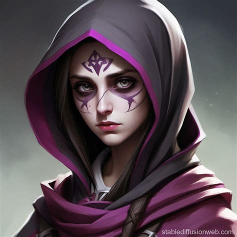 Melancholic Templar Assassin A European Look Stable Diffusion Online
