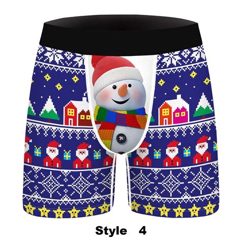 Mens Funny Christmas Underwear Justtdirect