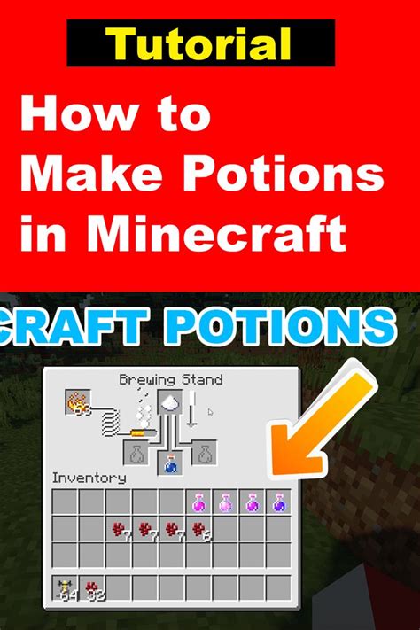 How To Make Potions In Minecraft Tutorial At William Everhart Blog