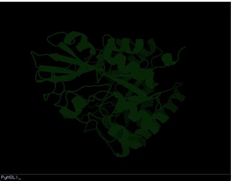Windows Version Of Pymol Open Source Has Almost Invisible Structures On