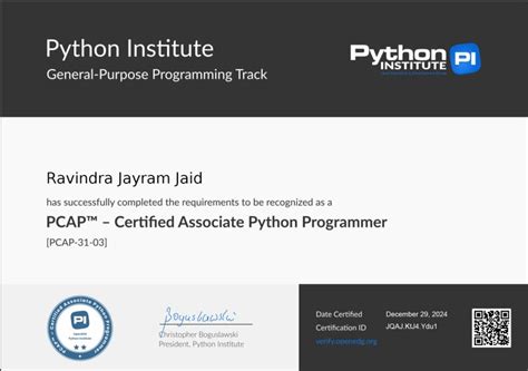 Ravindra Jaid On Linkedin Python Certification Pcap Learning 15