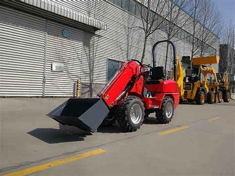 08ton Hydraulic Mini Wheel Loader Ht180 Backhoe Loader With Japan