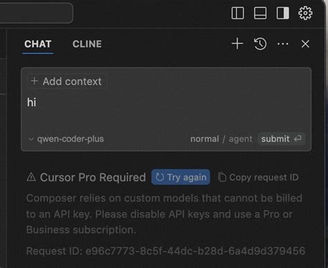 Cursor Pro Required When Chat Using Openai Api Key Bug Reports Cursor Community Forum