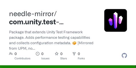 Github Needle Mirrorcomunitytest Frameworkperformance Mirrored From Upm Not Affiliated