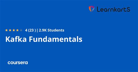 kafka fundamentals coursera