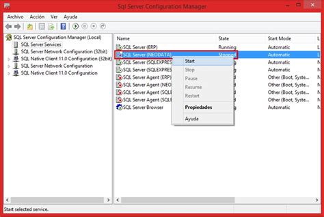 Solución Error 26 40 Sql Server 2008 R2 — Neodata