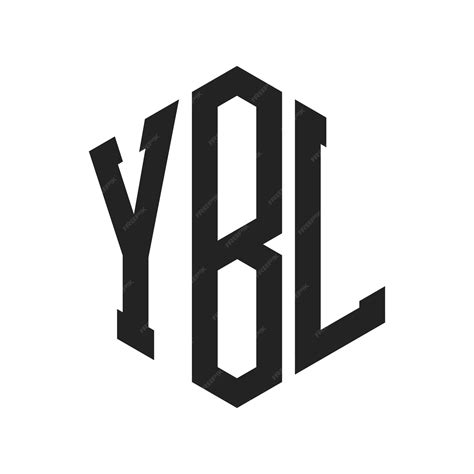 Premium Vector Ybl Logo Design Initial Letter Ybl Monogram Logo Using Hexagon Shape