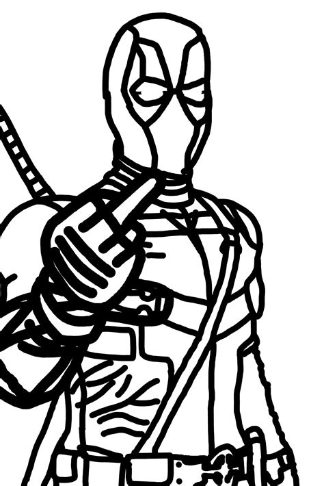 Deadpool 🖕🏻 In 2025 Deadpool Peace Gesture Peace