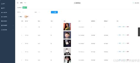 node js毕设小说网站（程序 论文） 基于node js小说站源代码 csdn博客