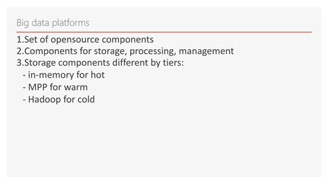 Relational Databases For Bigdata Ppt