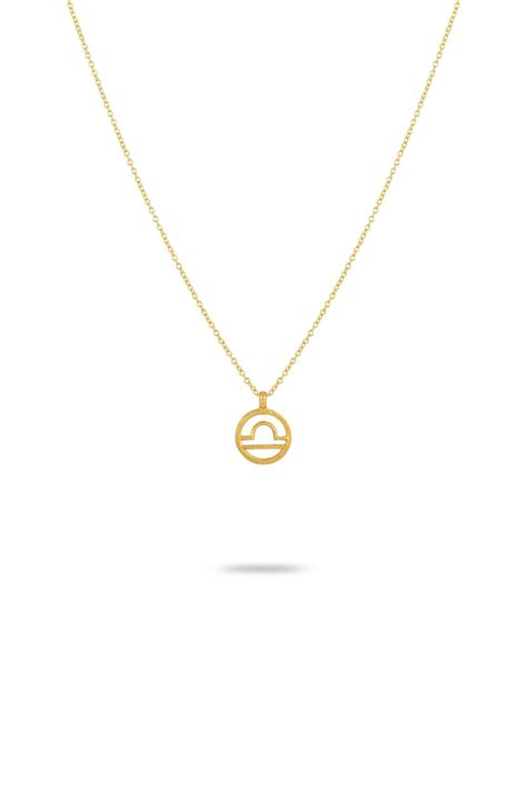 Libra Zodiac Necklace • One And Eight Jewellery