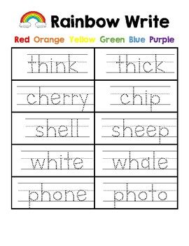 Digraph Word Study Booklet By Fab Firstie Finds Tpt