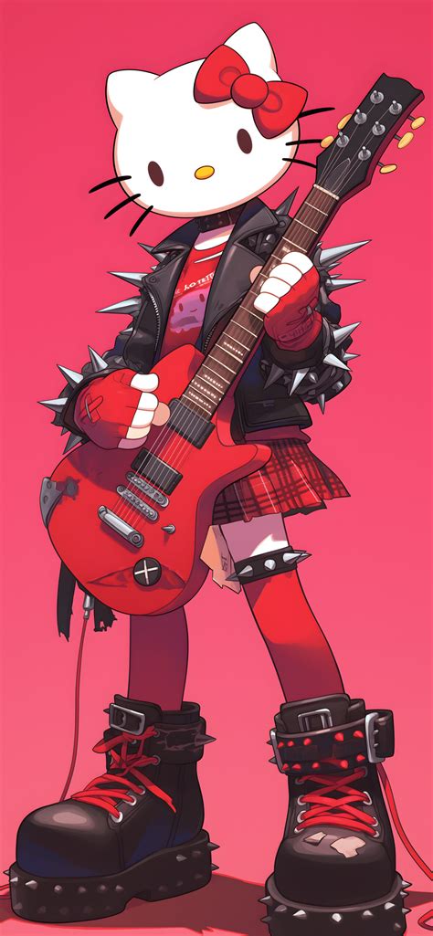 Hello Kitty Punk Style Wallpapers Wallpapers Clan