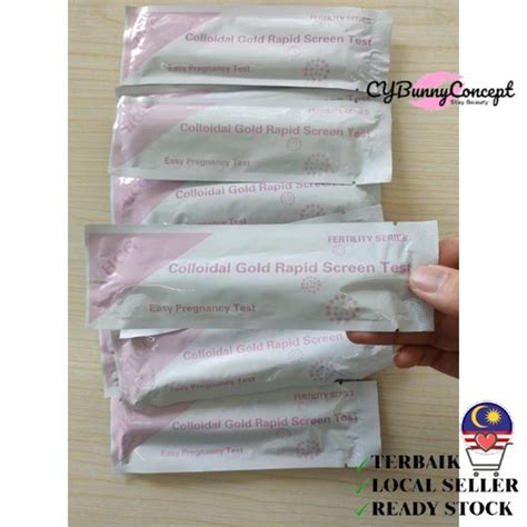 Cyc Colloidal Gold Rapid Screen Test Easy Pregnancy Test Uji