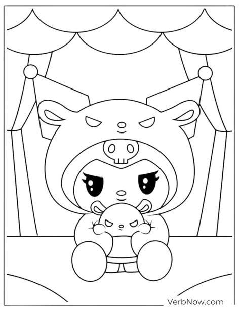22 Free Kuromi Coloring Pages Free Pdf Printable