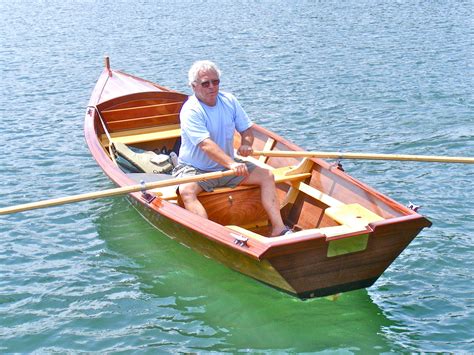 Row Boat Wooden Row Boat