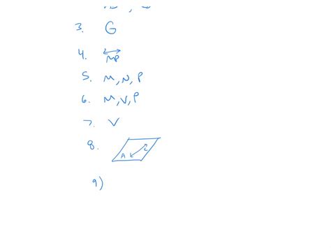 Plane Exercises Exercise 1 Identify The Surfaces With The Appropriate