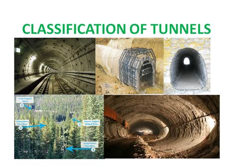 Classification Of Tunnels Kpstructures In