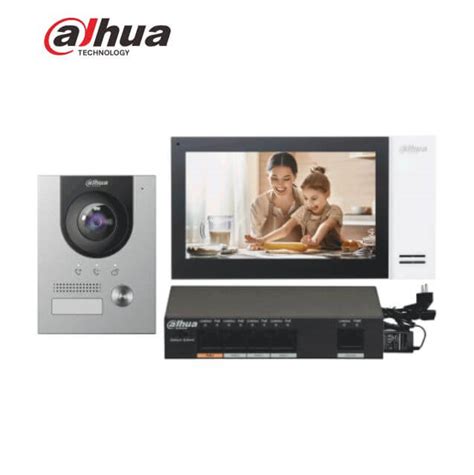 Dahua Ip Villa Outdoor Station And Indoor Monitor Kit Smart Home