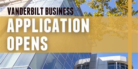 Application Opens Events Vanderbilt Vanderbilt University