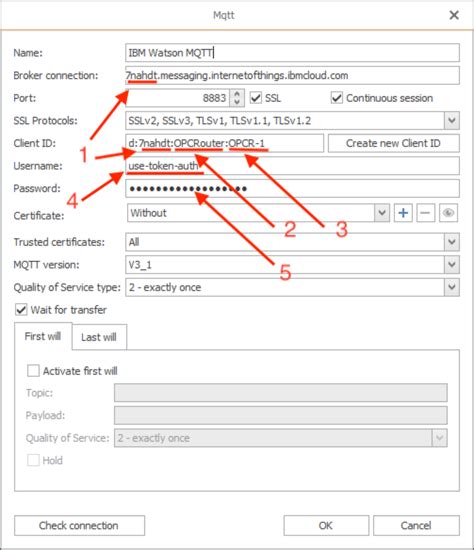 Connecting IBM Watson IoT Platform Via MQTT Instructions