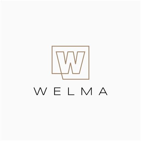 Premium Vector Letter W Initial Lettermark Outline Continuous Line