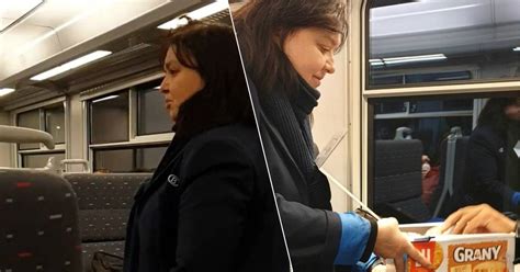 A Drunk And Angry Driver Leaves The Train After Missing A Stop