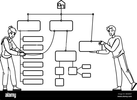 Chart Sitemap Vector Stock Vector Image And Art Alamy