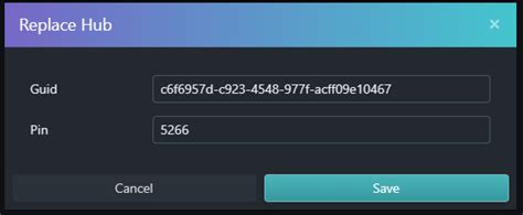 Replacing A Hub Configured For PXL